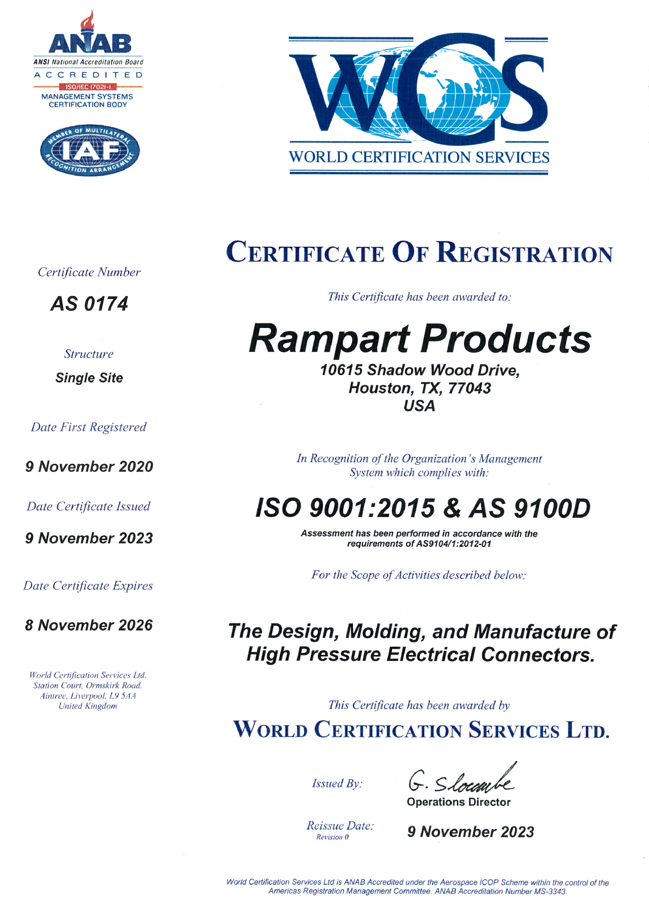 Our Products - Rampart Products